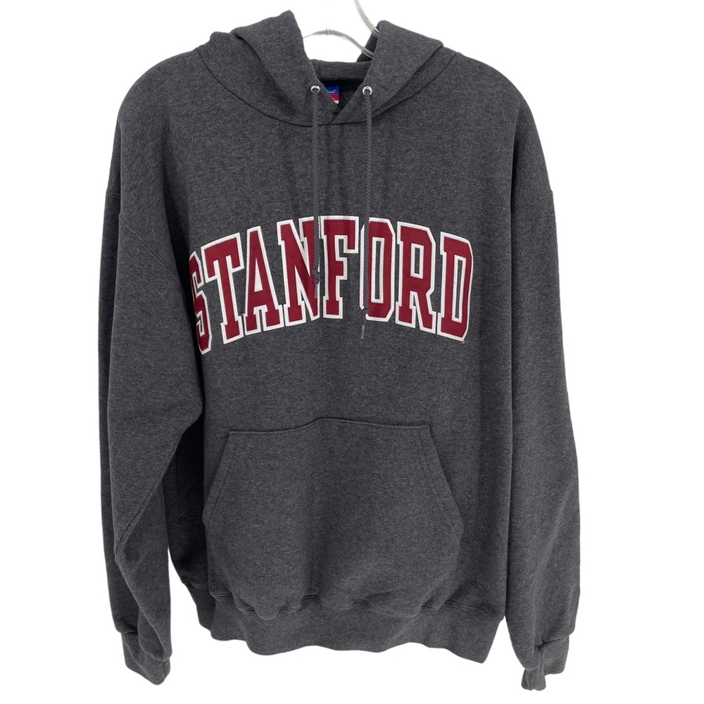 Stanford University Charcoal Grey Champion Hoodie Swe… - Gem